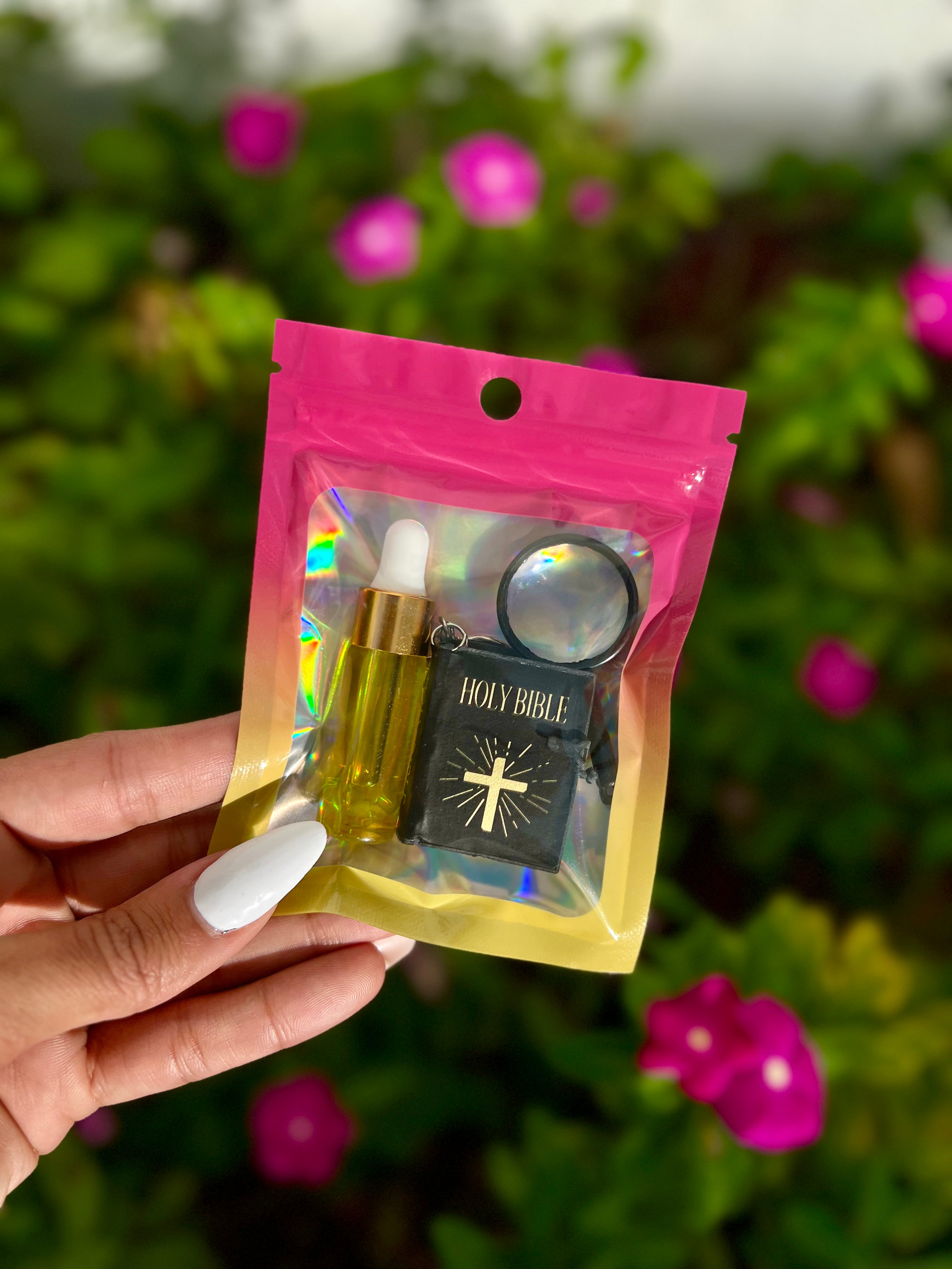 Mini Bible + Mini Anointing Oil Bundle – Lost & Found