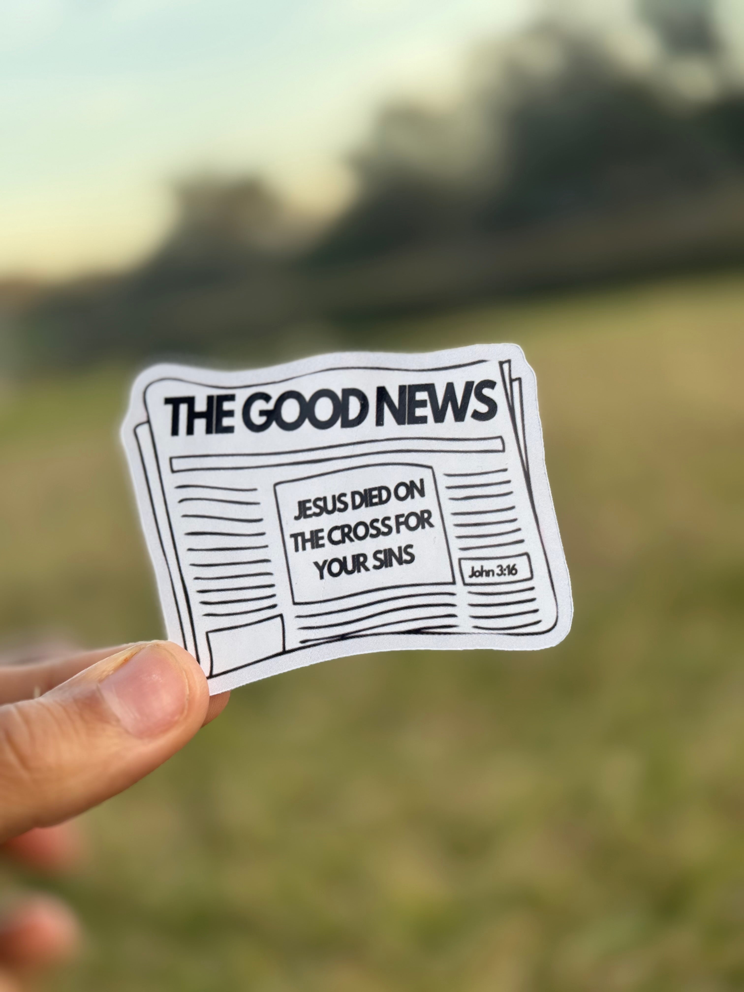 The Good Newspaper Sticker – Lost & Found